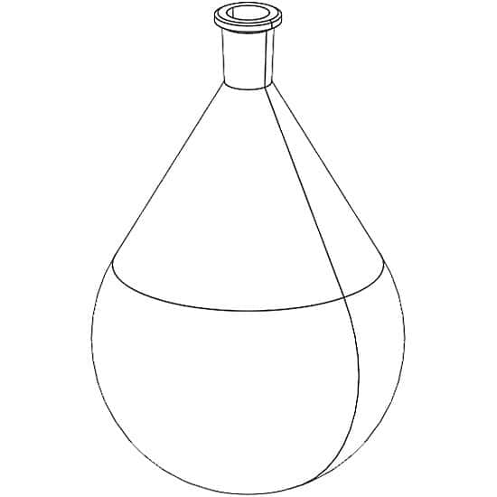 Buchi 047990 4000 mL evaporator flask for Rotary Evaporators, 24/40 ...