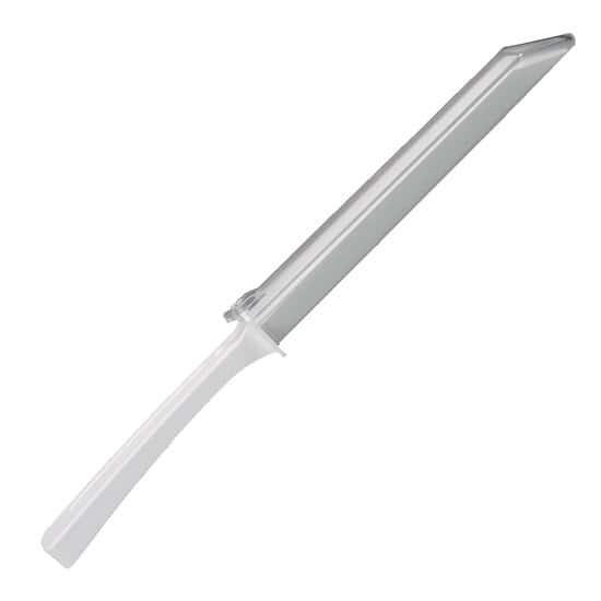Burkle 5378-0010 Disposable Sampling Spatula with Cover, PS, White, 150 ...