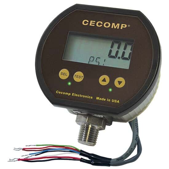 Cecomp DPG1000ADA5000PSIG-1N 1n Ac/dc W2alms.-hi/lo from Cole-Parmer