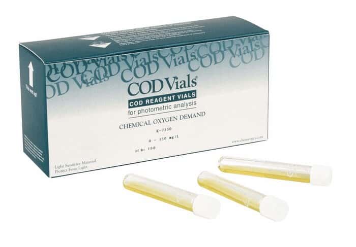 Chemetrics K-7360 CHEMetrics COD test kit, 0 to 1500 ppm from Cole-Parmer