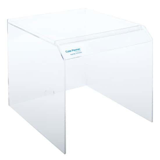 Cole-Parmer Balance Draft Shield, Medium 15”W x 15-1/2”H x 16-3/4”D ...