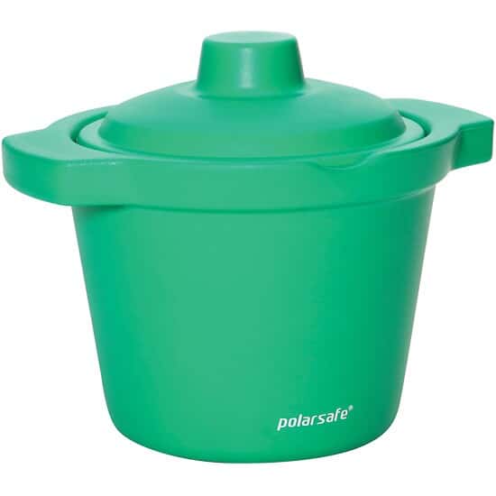 Cole-Parmer Foam Round Ice Bucket with Lid, 4 L, Green from Cole-Parmer