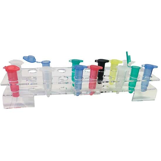 Cole-Parmer Microcentrifuge Tube Rack, 5 mL, 20 Place; 1/Ea from Cole ...