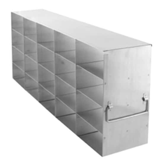 Cole-Parmer Upright Freezer Rack for Standard 3" Boxes, 5 x 4 Array ...