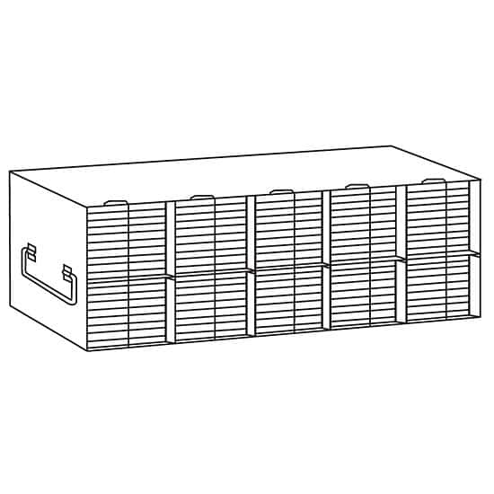 Cole-Parmer Upright Freezer Rack for 96/384-Well Microtiter Plates ...