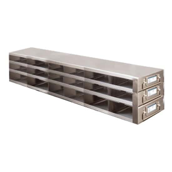 Cole-Parmer Upright Freezer Drawer Rack for 96/384-Well Plates, 96-Well ...