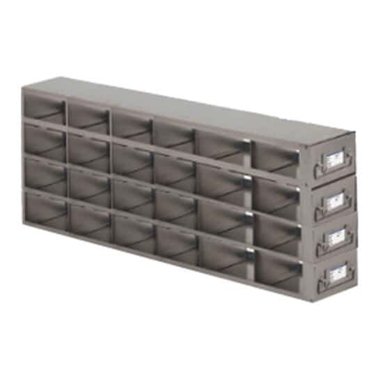 Cole-Parmer Upright Freezer Drawer Rack for Microtube Boxes with 2 7/16 ...