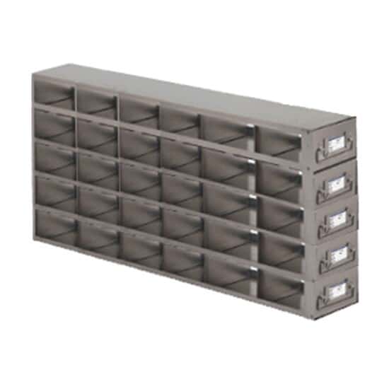 Cole-Parmer Upright Freezer Drawer Rack for Microtube Boxes with 2 7/16 ...
