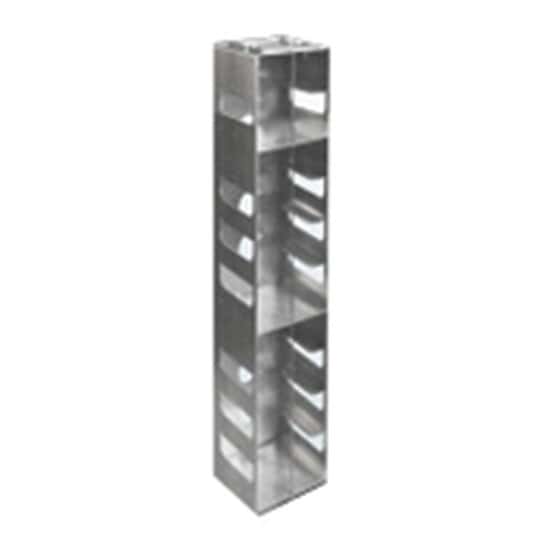 Cole-Parmer Vertical/Chest Aluminum Rack for Standard 3" Boxes, 10 box ...