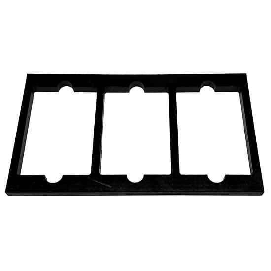 Cole-Parmer Vortex Mixer Rack, 3 x Plates/96-Well Microtube Racks; 1/Ea ...