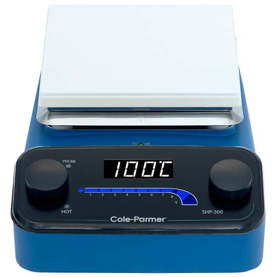 Cole-Parmer SHP-300-BC Digital Stirring Hot Plate, 15 x 15 cm, Ceramic ...