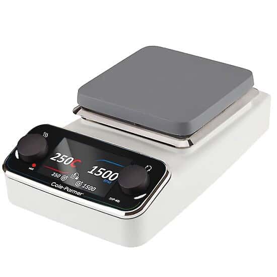 Cole-Parmer SHP-400-WS Premium Digital Stirring Hot Plate, 15 x 15 cm ...