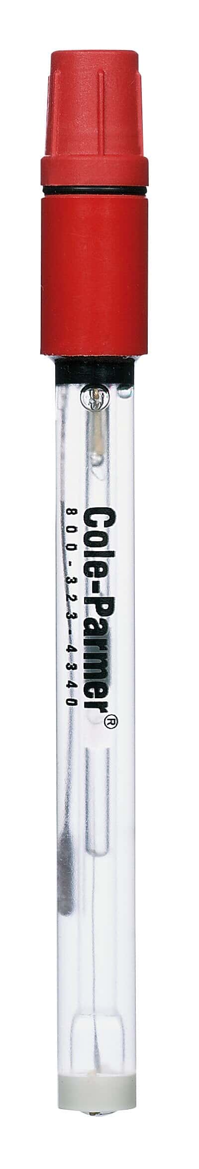 Cole-Parmer pH electrode, combination, flat, epoxy body ...