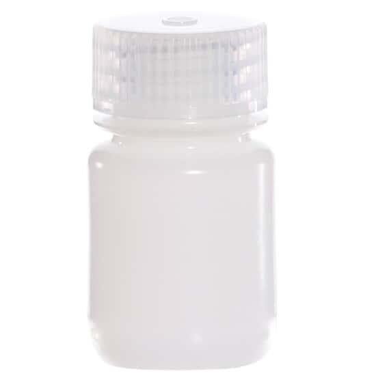 Cole-Parmer Economy Wide-Mouth Plastic Bottle, HDPE, 30mL (1oz); 72/PK ...