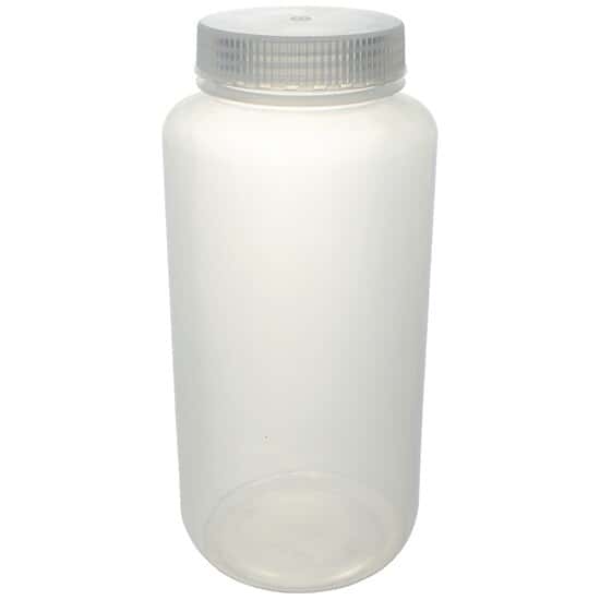 Always in Stock - Cole-Parmer Wide-Mouth Plastic Bottle, PP, 1000mL (32 ...