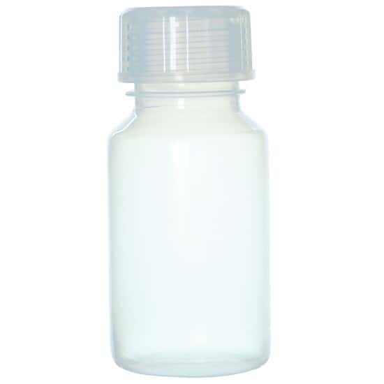 Cole-Parmer Wide-Mouth Plastic Bottle, PFA, 250mL from Cole-Parmer