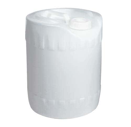 Heavy-Duty UN-Approved Round HDPE Carboy w/ Top Handle, 5 gal. from ...