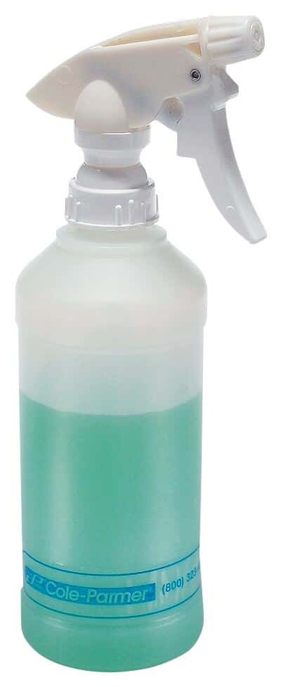 Cole-Parmer high-density polyethylene/nylon industrial spray bottle, 16 ...