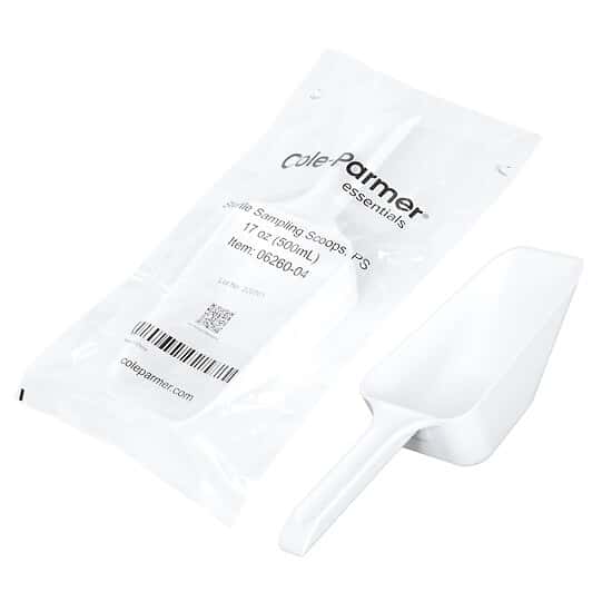 Always in Stock - Cole-Parmer Sterile Lab Sampling Scoops, Polystyrene ...
