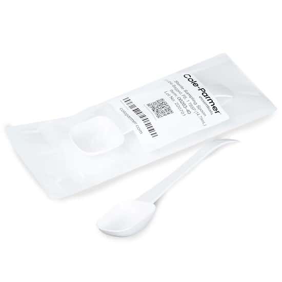 Cole-Parmer Sterile Lab Sampling Spoons, Polystyrene, 1 tbsp (14.79 mL ...