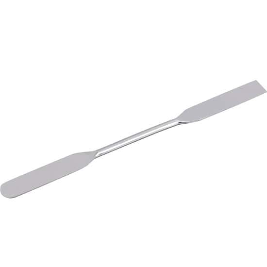 Cole-Parmer Spatula Double End Straight, Stainless Steel, 155mm; 3/PK ...