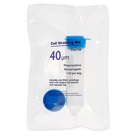Cole-Parmer Air-Lock Free Cell Strainer Kit, Sterile, Individually ...