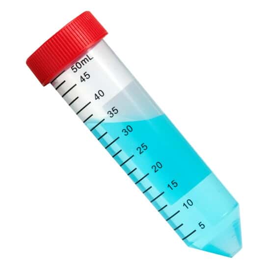 Cole-Parmer Centrifuge Tubes, Sterile, Red Cap, Polypropylene, Conical ...