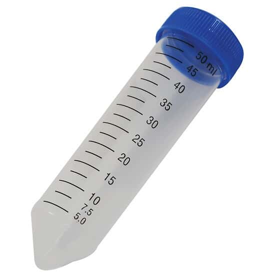 Cole-Parmer TELOS® QuEChERS Empty Centrifuge Tube, 50mL, 50 / pk from ...