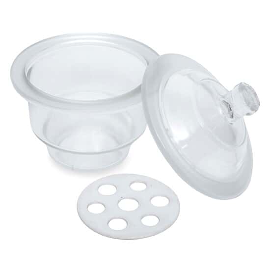 Cole-Parmer Glass Dome Desiccator, 6" (15 cm) dia from Cole-Parmer
