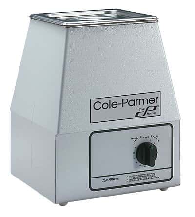 Cole-Parmer SS Ultrasonic Cleaner, Mechanical Timer; 2.5 gal, 220V from ...