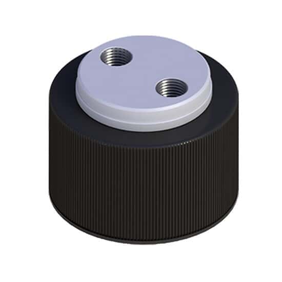 Cole-Parmer VapLock™ Solvent Delivery Cap with 304 SS Port Thread ...