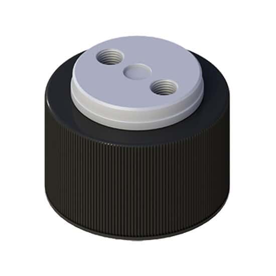 Cole-Parmer VapLock™ Solvent Delivery Cap with FFKM Air Inlet Valve ...