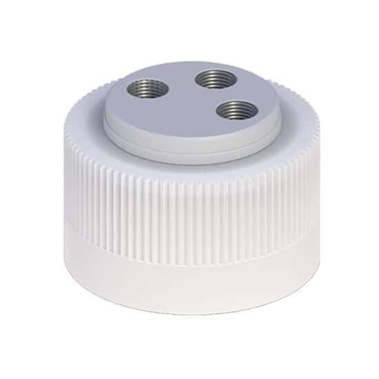 Cole-Parmer VapLock™ Solvent Delivery Cap with 304 SS Port Thread ...