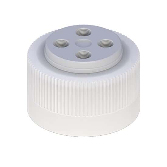 Cole-Parmer VapLock™ Solvent Delivery Cap with Viton Air Inlet Valve ...