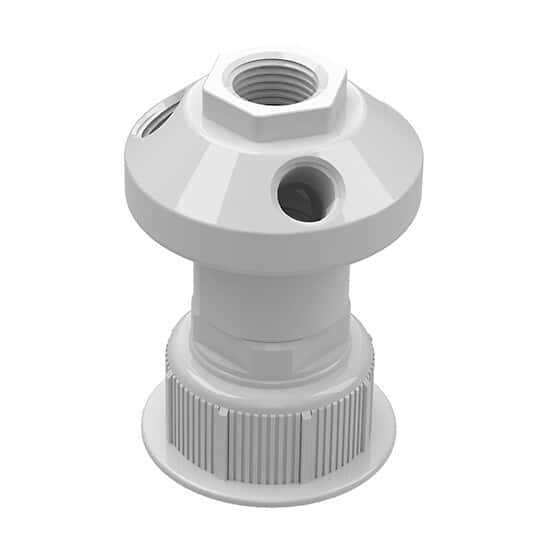 Cole-Parmer VapLock™ Solvent Waste Manifold, PTFE, DIN 45, 1x1/2" NPT ...