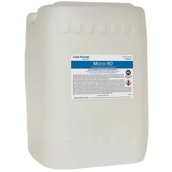 Cole-Parmer Micro-90 Cleaning Solution; 5 Gal Bottle from Cole-Parmer ...