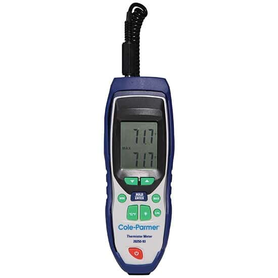 Cole-Parmer Thermistor Thermometer, NIST-Traceable Calibration from ...