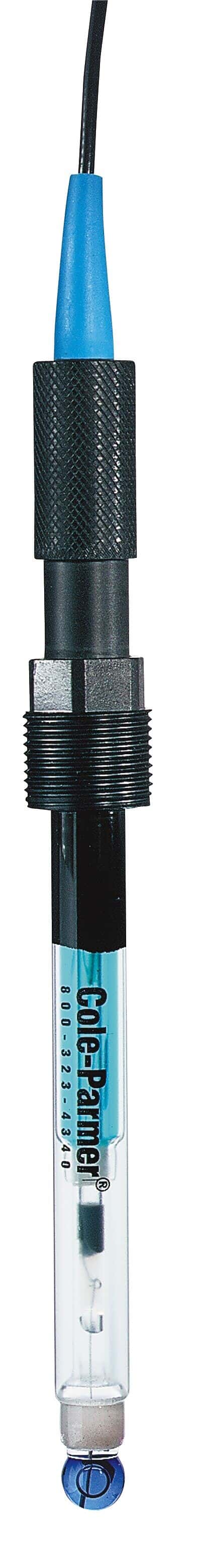 Cole-Parmer Removable Blue Glass Double-Junction pH Electrode from Cole ...