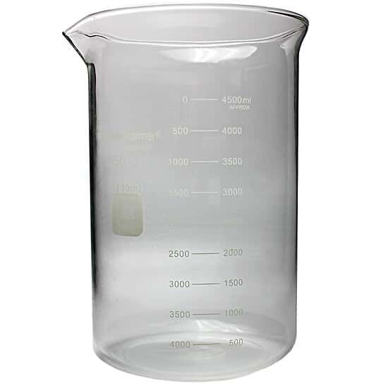 Always in Stock - Cole-Parmer Plus Griffin Low-Form Beaker, Glass, 5000 ...
