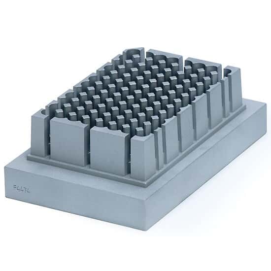 Cole-Parmer Heating Block, Aluminum, 96-Well x 1 mL Plate from Cole ...