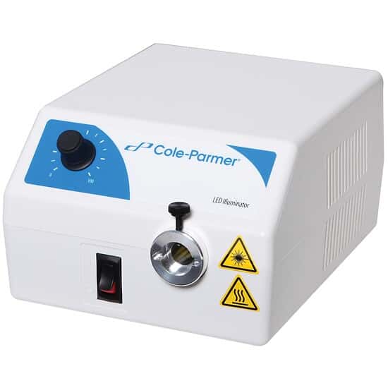 Cole-Parmer LED Fiber Optic Illuminator, 60-mm Ring Light; 115 VAC from ...