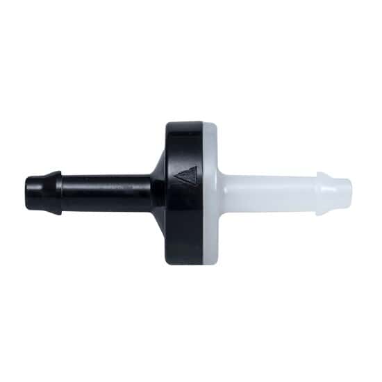 Cole-Parmer Miniature Check Valve, Nylon Housing, Silicone Diaphragm, 3 ...