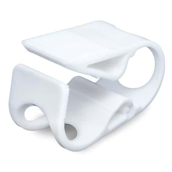 Cole-Parmer Ratchet-Style Pinch Clamp, Polypropylene, Large; 25/Pk from ...
