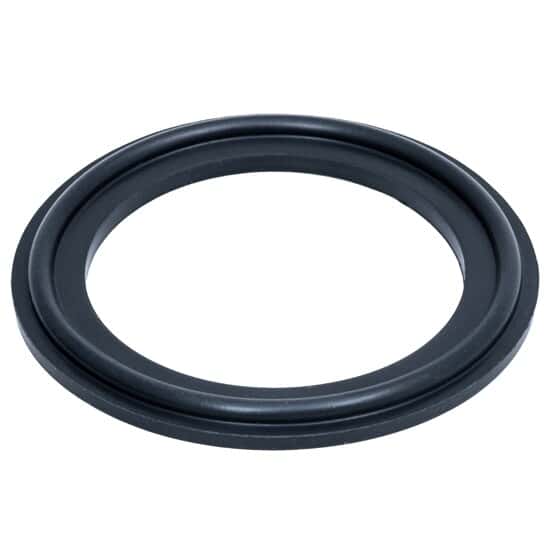 Cole-Parmer Sanitary Gasket, Black FKM, 2"; 10/Pk from Cole-Parmer