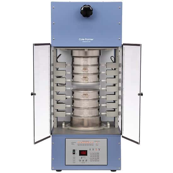 Cole-Parmer SSH-400-GA-8 Sonic Sifter, 8" Diameter Sieves; 115V/ 230V ...
