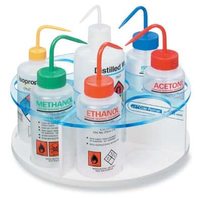 Cole-Parmer 50092 Rotating Bottle Holder for Nine Bottles from Cole-Parmer