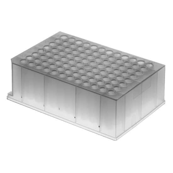 Cole-Parmer Deep Well Plate, 1.2 mL, PS, sterile, round bottom; 32/cs ...