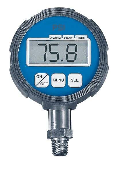 Cole-Parmer Digital Gauges with Visual Alarm, 0 to 30 psi from Cole-Parmer