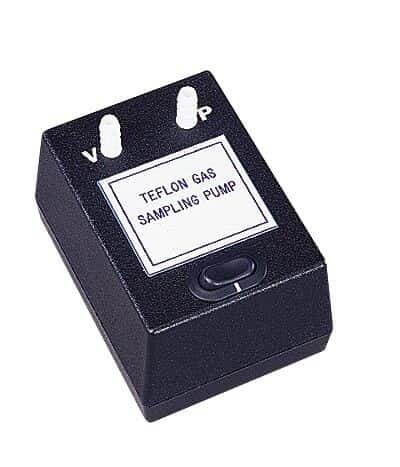 Gas sampling pump with PTFE piston, 12 VDC from Cole-Parmer