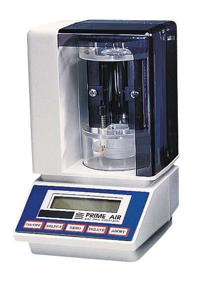 Airflow calibrator for personal air sampling pumps from Cole-Parmer